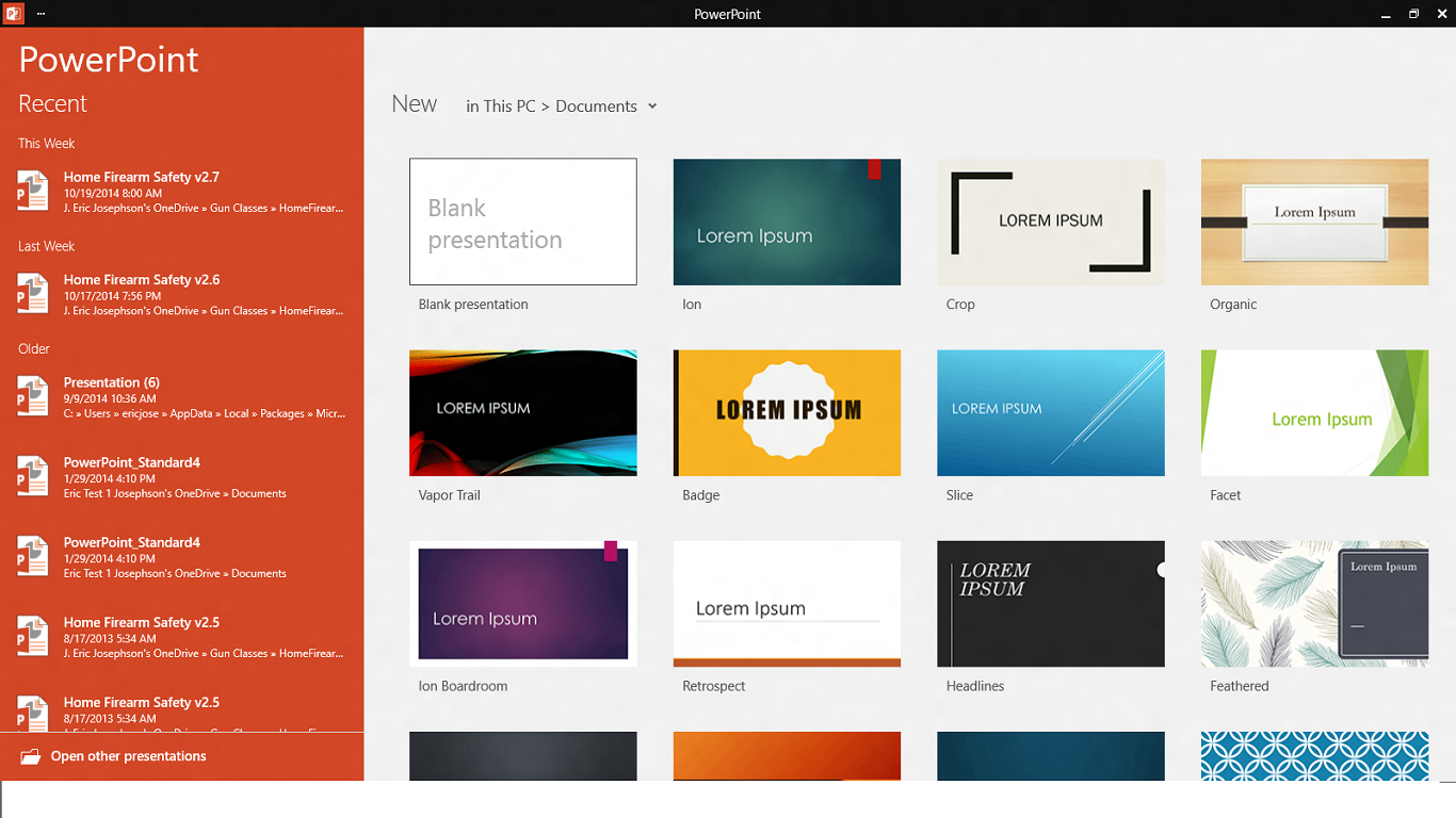 Windows 10 Powerpoint Windows 10 Screenshots Windows Mode