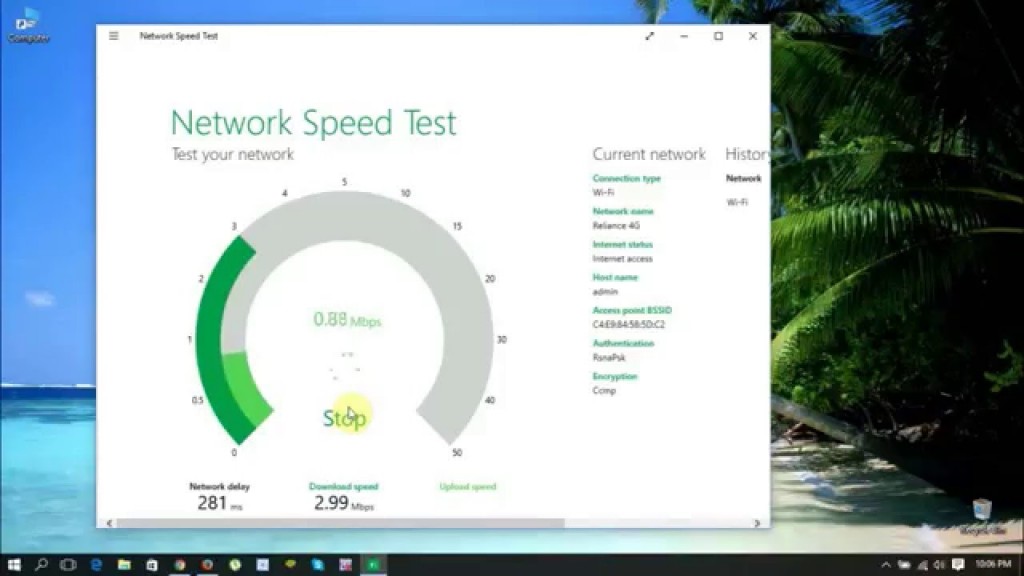 Network speed test install Image | Speed Test for Windows App: Download ...