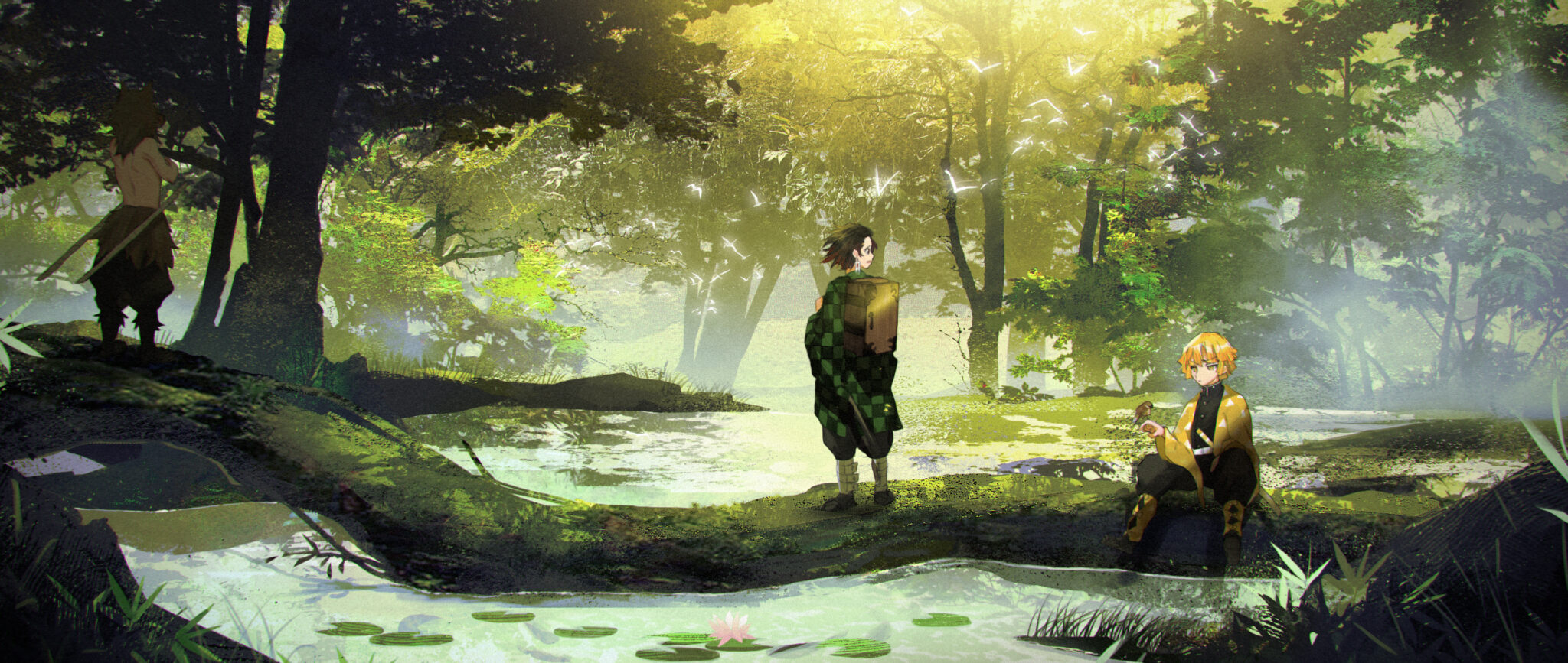 Demon slayer wide wallpaper hd Image | Demon Slayer Theme Pack for PC