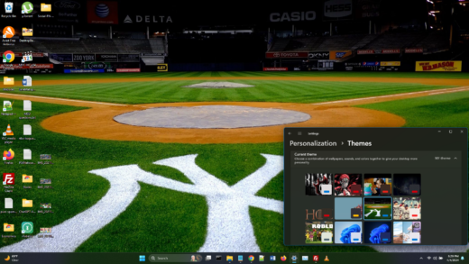New York Yankees Theme for PC - Windows Mode