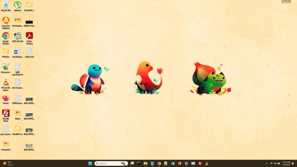 Pokemon Theme for PC - Windows Themes